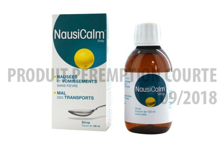 NAUSICALM 15mg/5ml Sirop 150 ml - Pharma-Médicaments.com