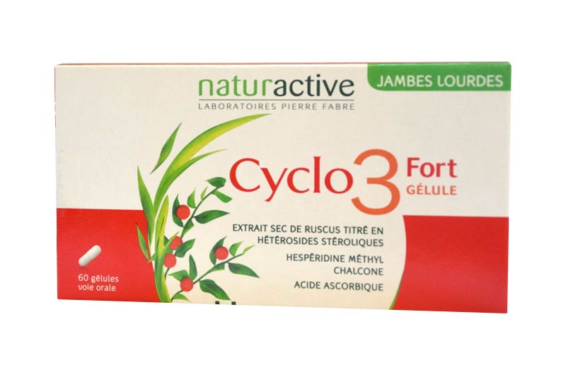 CYCLO 3 FORT gélules boîte de 60 - Pharma-Médicaments.com