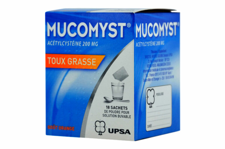 MUCOMYST 200 mg 18 sachets - Pharma-Médicaments.com
