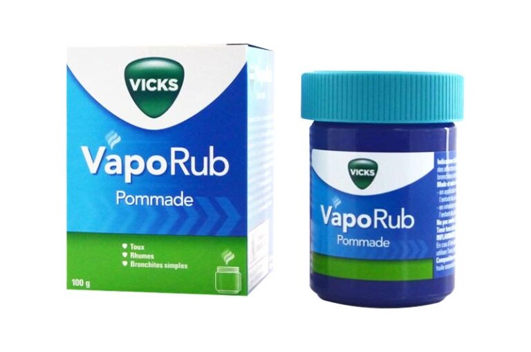 VICKS VAPORUB pommade pot 100 g - Pharma-Médicaments.com