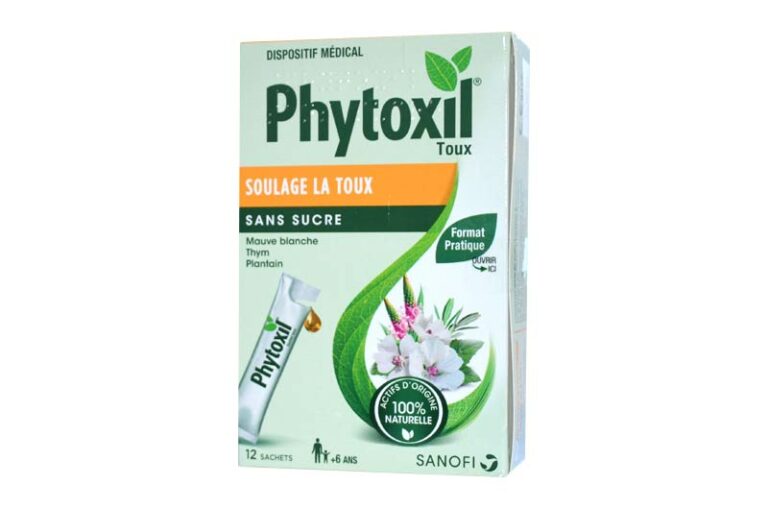 PHYTOXIL Soulage la toux Sans Sucre 12 Sachets - Pharma-Médicaments.com