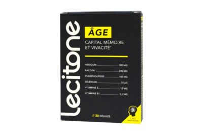 LECITONE AGE capital mémoire et vivacité 30 gélules - Pharma ...