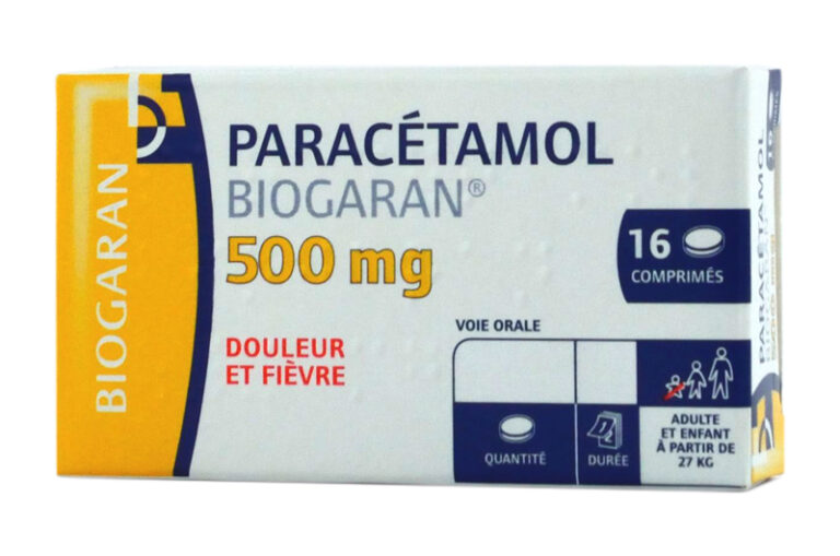 PARACETAMOL BIOGARAN 500 mg 16 comprimés - Pharma-Médicaments.com