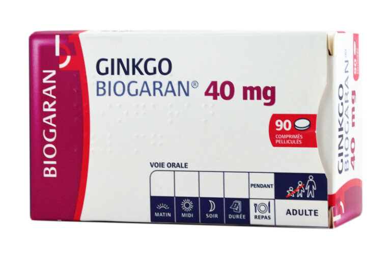 GINKGO BIOGARAN 40 mg 90 comprimés - Pharma-Médicaments.com