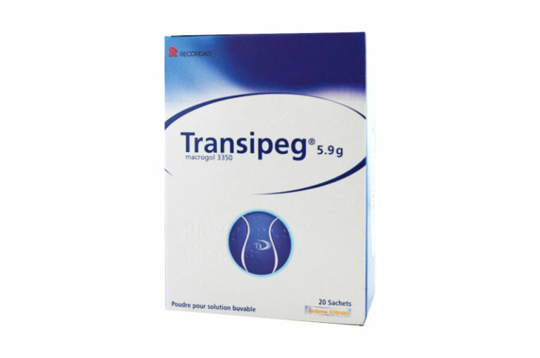 TRANSIPEG 5,9 g Macrogol Citron 20 sachets - Pharma-Médicaments.com