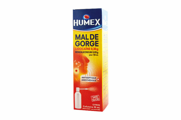 HUMEX Mal De Gorge Collutoire Citron 35 ml - Pharma-Médicaments.com