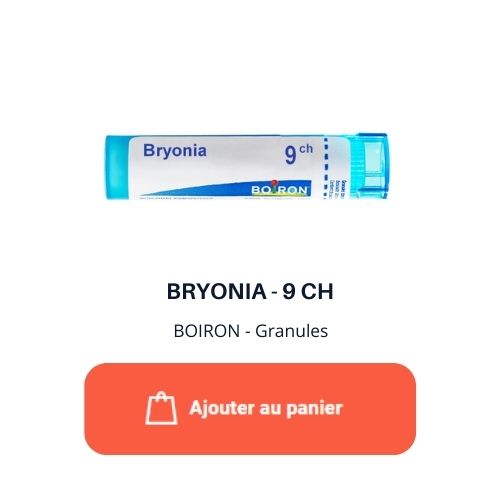 Quand prendre Bryonia 9ch